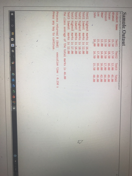 Solved Question A file named EE209_Marks.txt consists the | Chegg.com