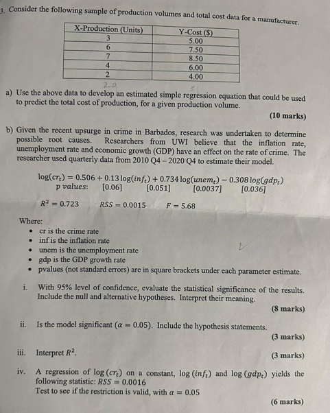 Solved Can you provide detailed explanations please and any | Chegg.com
