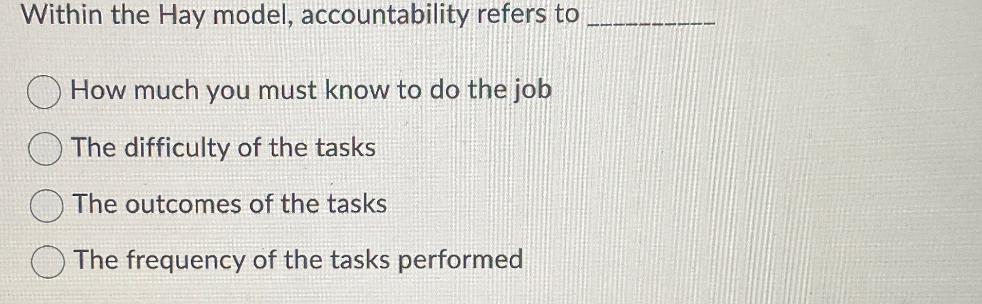 Solved Within the Hay model, accountability refers to q,How | Chegg.com