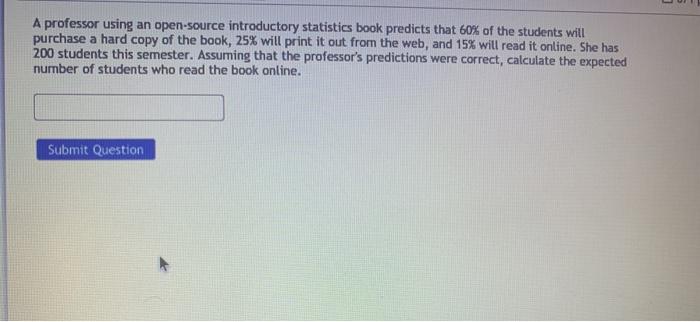 Solved A professor using an open-source introductory | Chegg.com