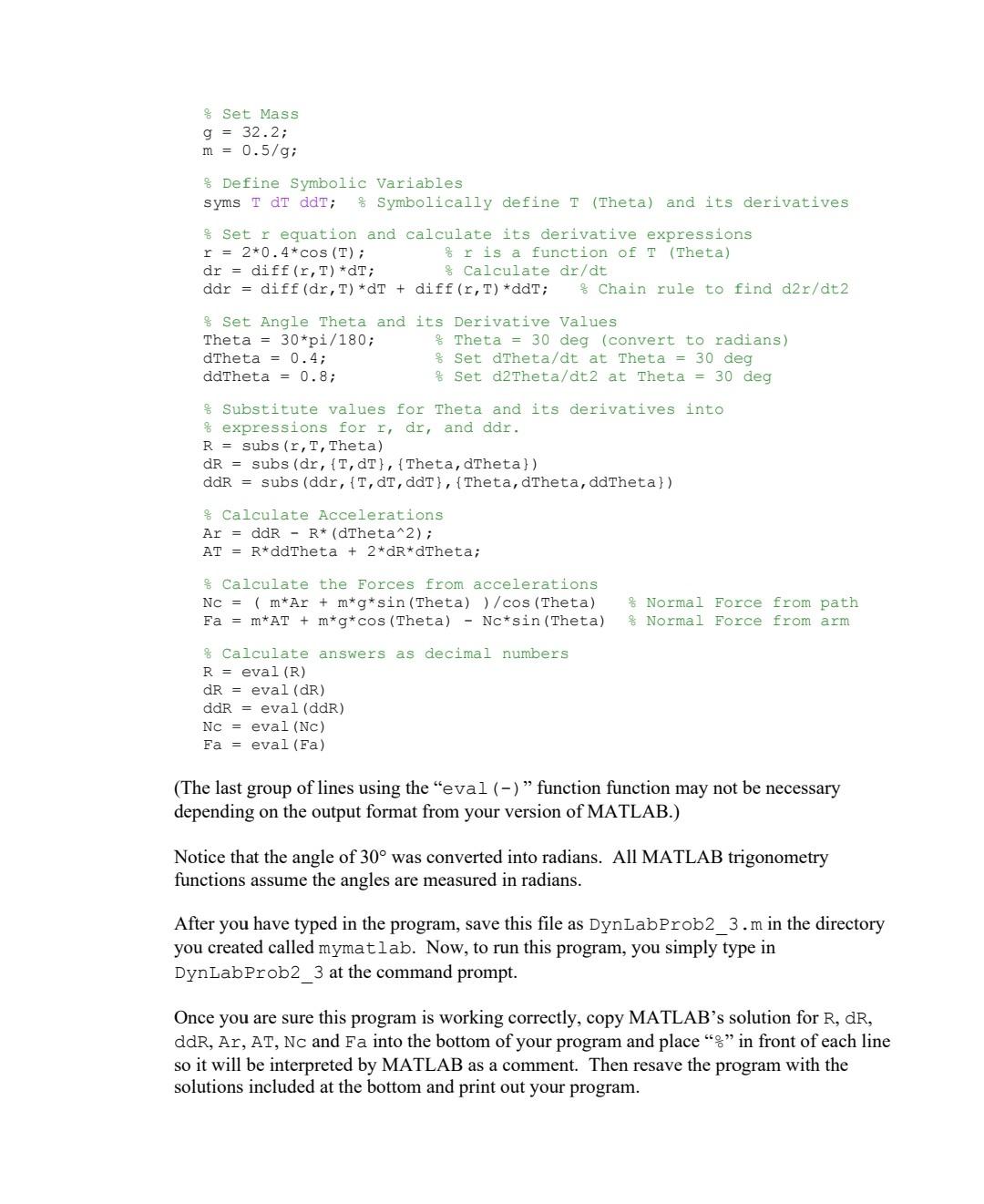 Solved Instructions: Many of the equation of motion problems | Chegg.com