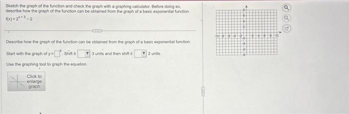 Solved Sketch the graph of the function and chock the graph | Chegg.com
