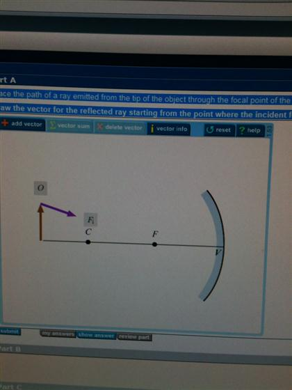 Solved An object O is placed at the location shown in front | Chegg.com