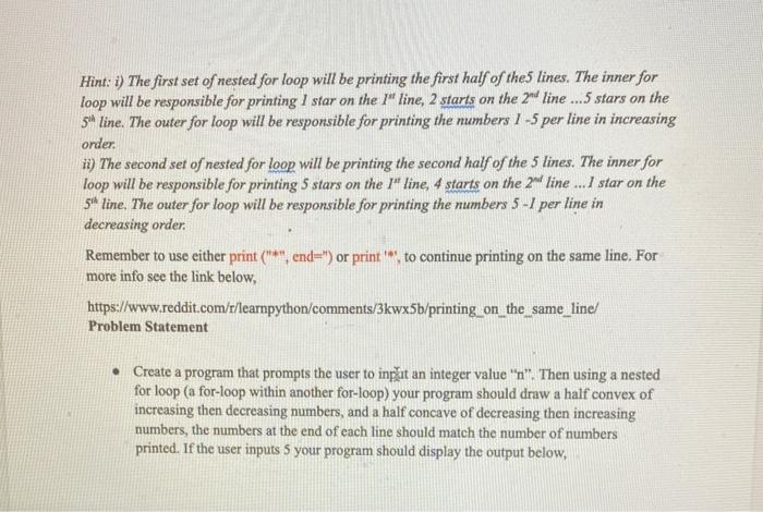 Solved Problem Statement • Write a program that prompts the | Chegg.com
