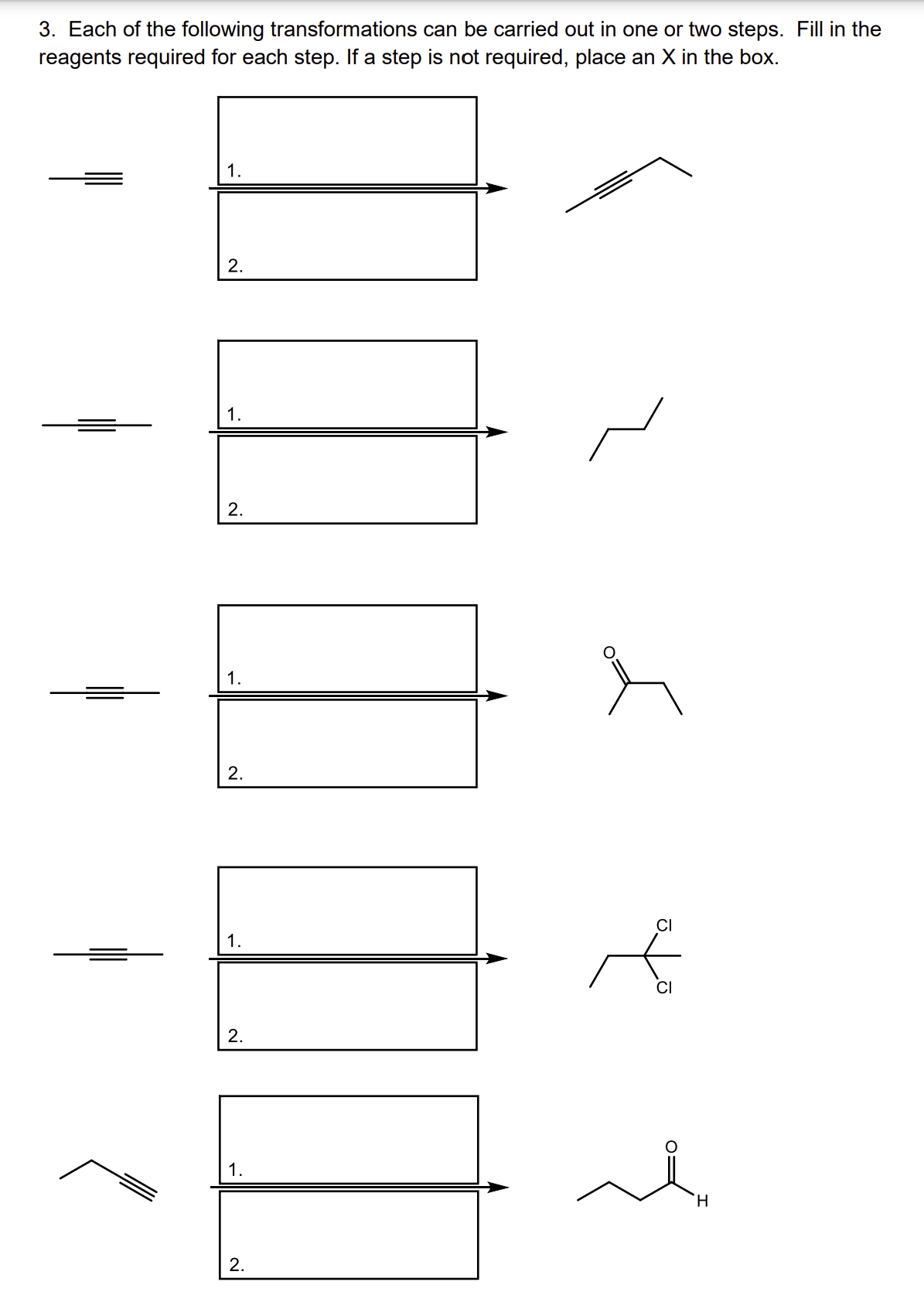 Solved Each of the following transformations can be carried | Chegg.com
