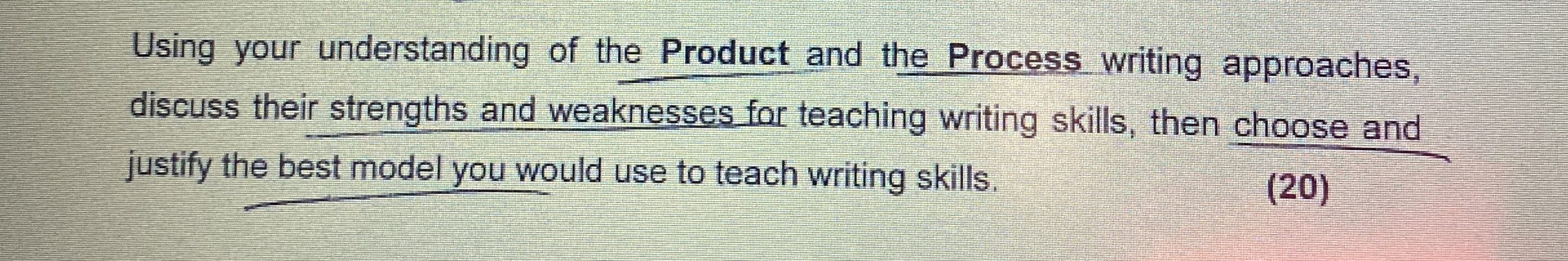 Solved Using your understanding of the Product and the | Chegg.com