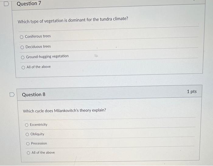 Solved Match the climate type with its characteristics. | Chegg.com