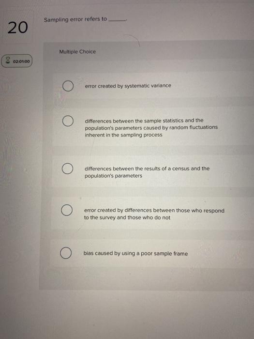 Solved When you draw a multiphase sample, 19 Multiple Choice | Chegg.com