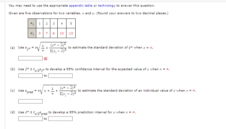 Solved You may need to use the appropriate appendix table or | Chegg.com