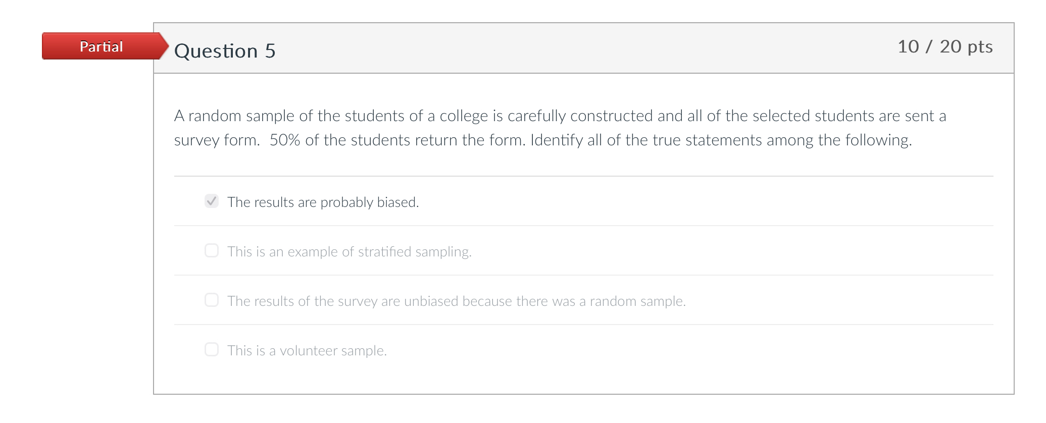 Solved A random sample of the students of a college is | Chegg.com