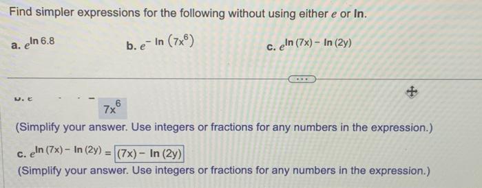 Solved Find simpler expressions for the following without | Chegg.com