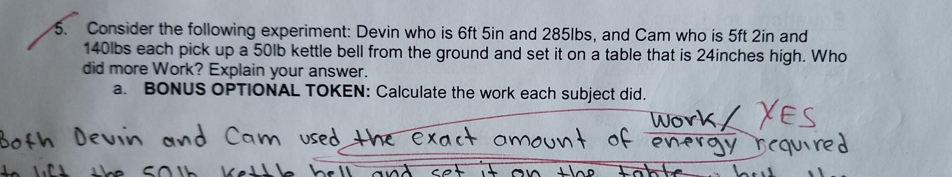 Solved 5. Consider the following experiment: Devin who is | Chegg.com