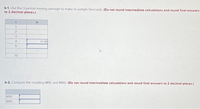 Solved The Accompanying Data File Contains 10 Observations 