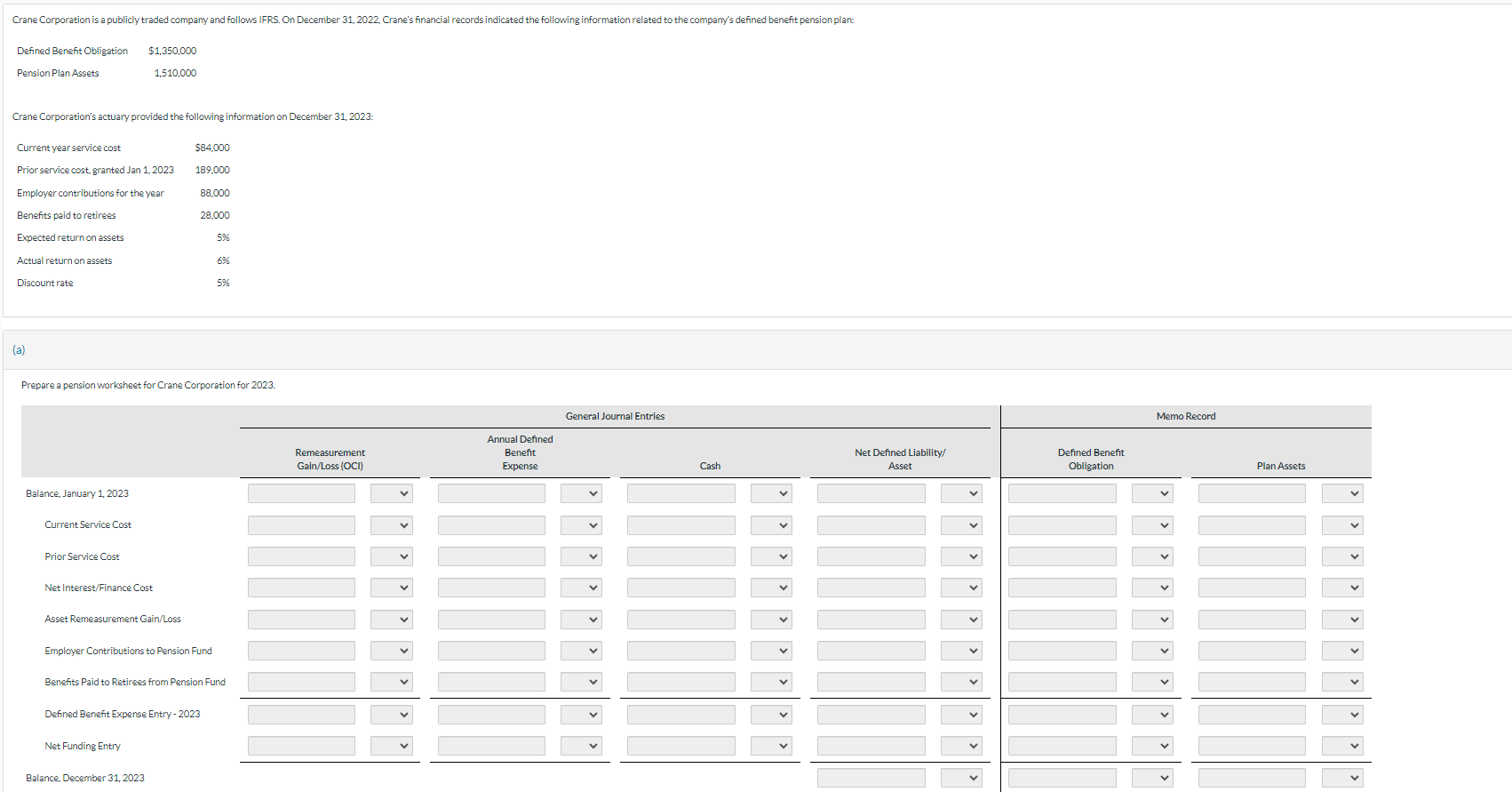 Solved \table[[Defined Benefit | Chegg.com