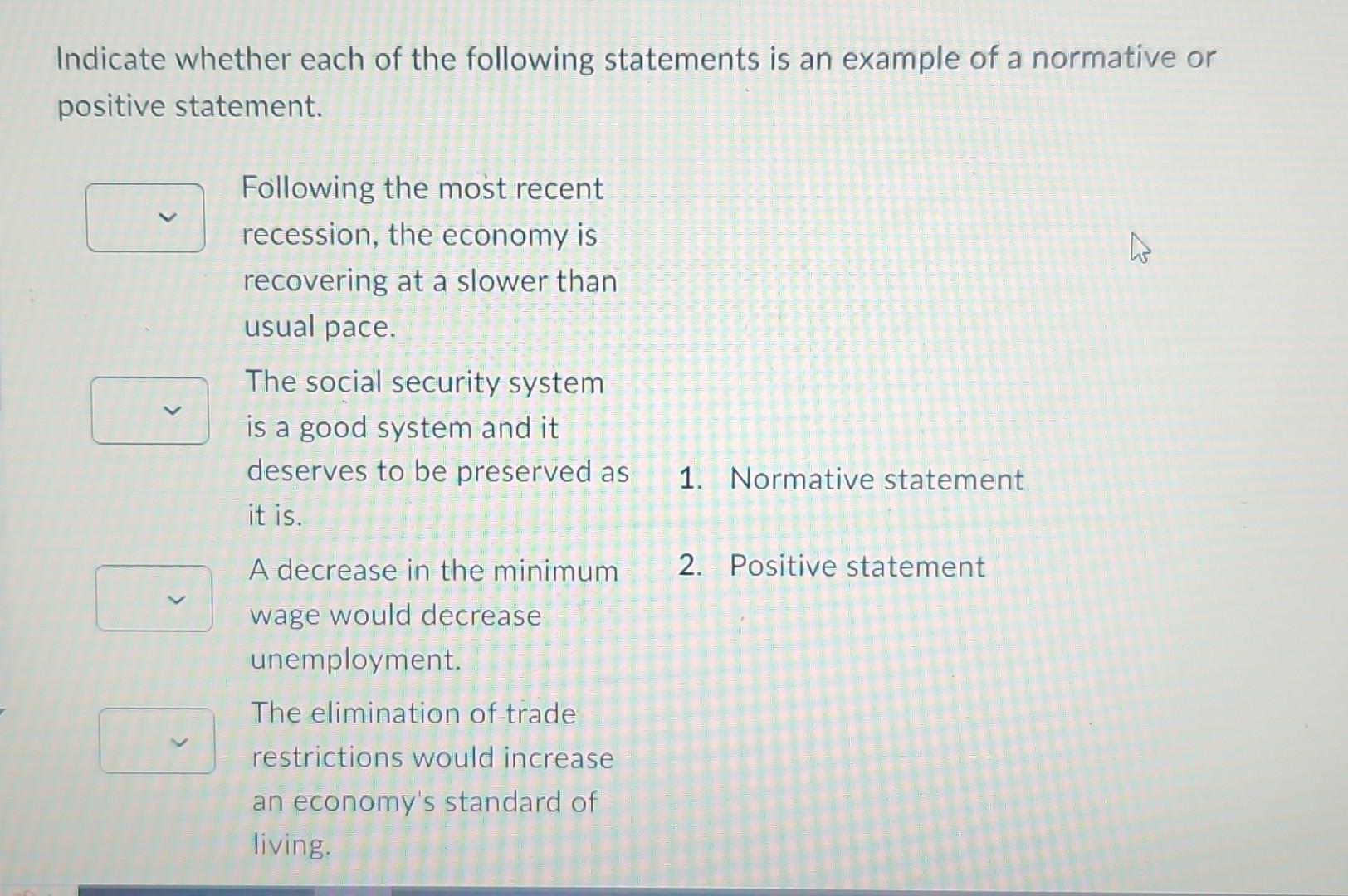 Solved Indicate whether each of the following statements is | Chegg.com