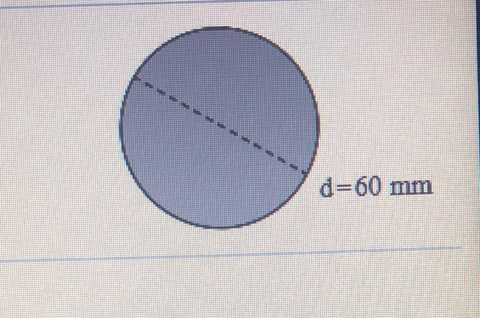 Solved the steel ball to the right is the shape of a sphere | Chegg.com