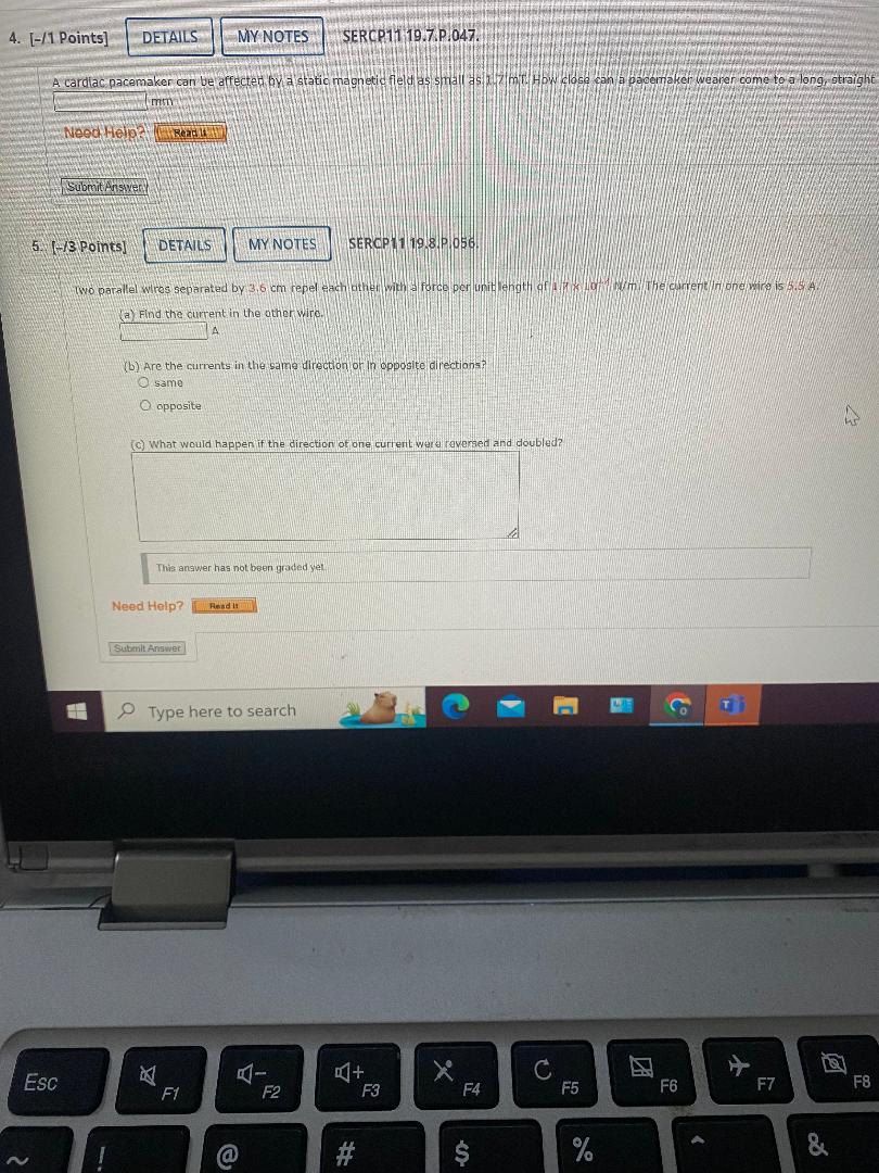 Solved 4. ﻿A cardiac pacemaker can be affected by a static | Chegg.com