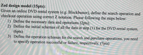 Solved 1) ﻿Define the necessary data and operations. 2Define | Chegg.com