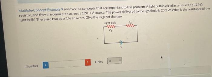 Solved Multiple-Concept Example 9 reviews the concepts that | Chegg.com