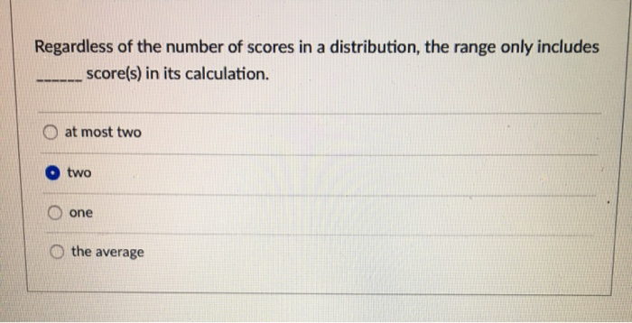 Solved The mode can be used with the mean to describe which | Chegg.com