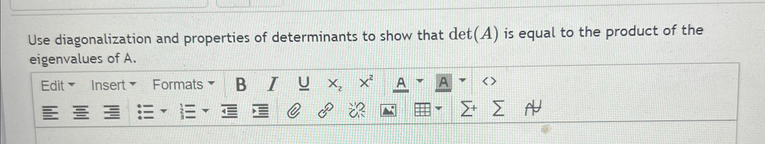 Solved Use diagonalization and properties of determinants to | Chegg.com
