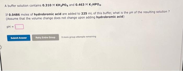 Solved A buffer solution contains 0.310MKHK2PO4 and | Chegg.com