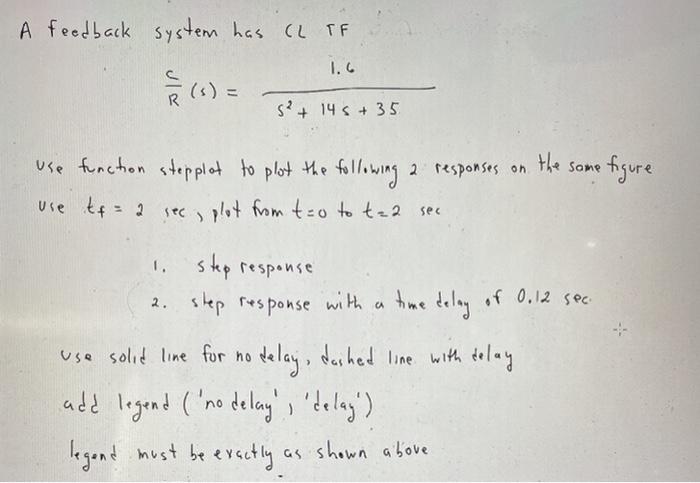 Solved •All calculations must be done using only MATLAB No | Chegg.com