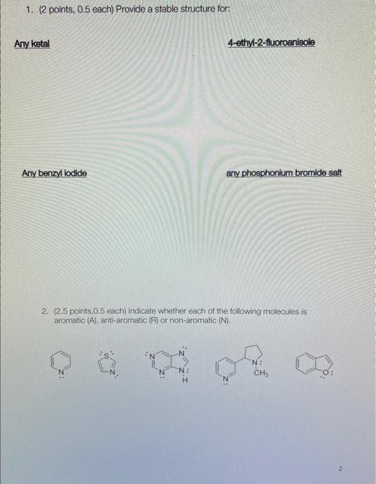 Solved Avy benzy lodide any phosphonium bromide salt 2. ( | Chegg.com