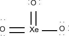Solved One possible Lewis structure for xenon trioxide,XeO3 | Chegg.com