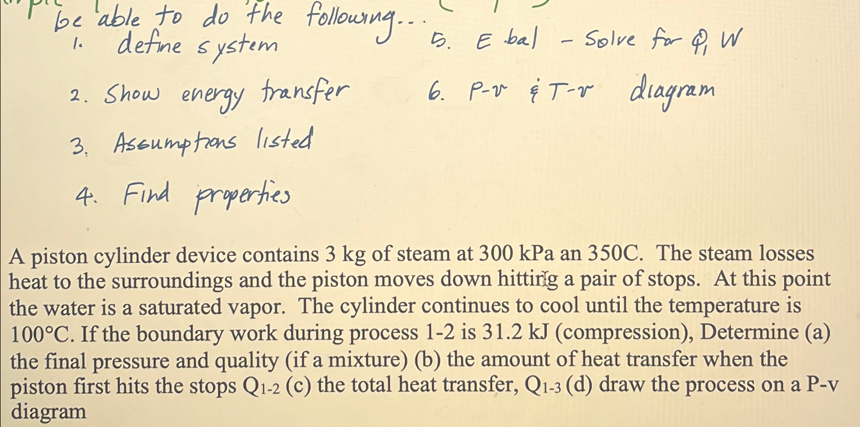 Solved be able to do the following..define systemE bal - | Chegg.com