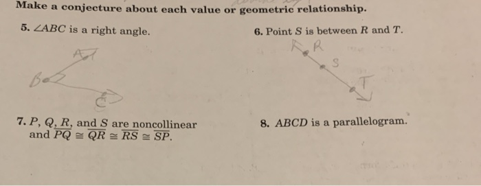 Solved Make a conjecture about each value or geometric | Chegg.com
