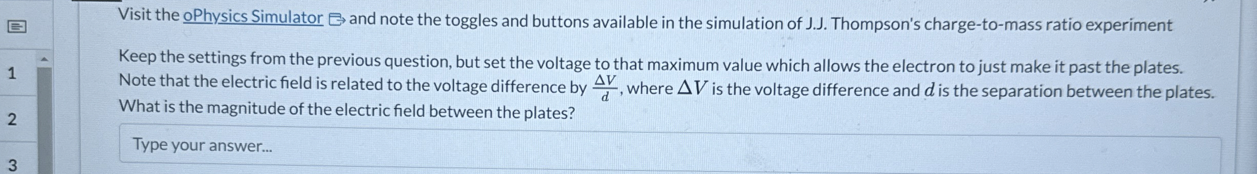 Solved Visit the oPhysics Simulator F ﻿and note the toggles | Chegg.com
