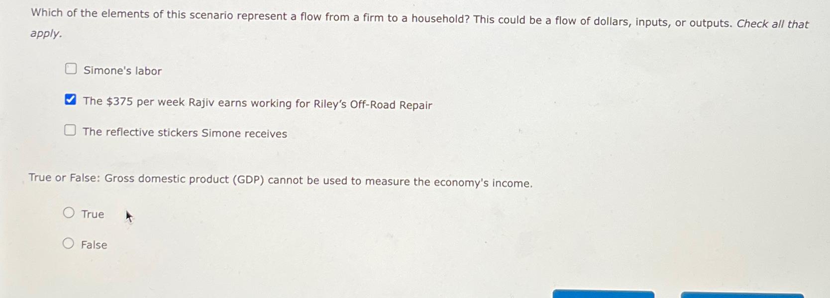 Solved Which of the elements of this scenario represent a | Chegg.com