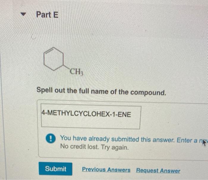Solved Spell out the full name of the compound. Spell out | Chegg.com
