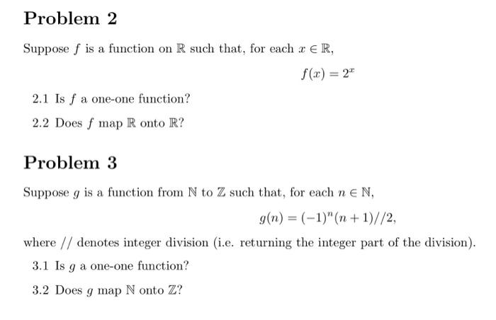 Solved Suppose f is a function on R such that, for each x∈R, | Chegg.com