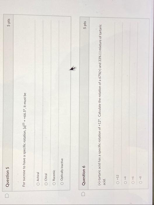 Solved For sucrose to have a specific rotation, | Chegg.com