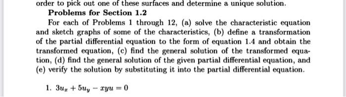 order to pick out one of these surfaces and determine | Chegg.com