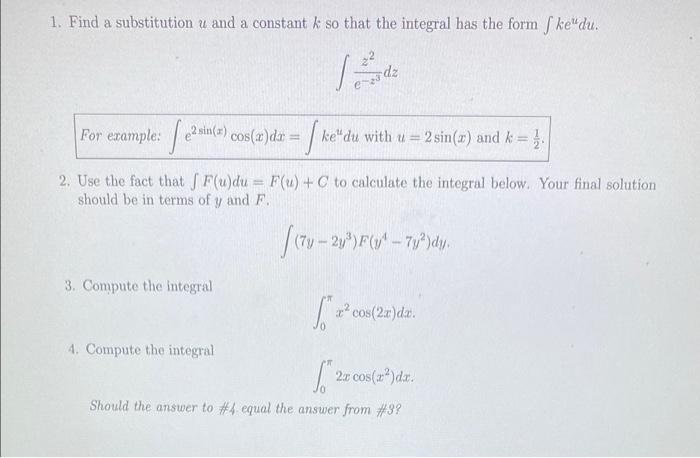 Solved Instructions: On separate sheets of paper, write out | Chegg.com