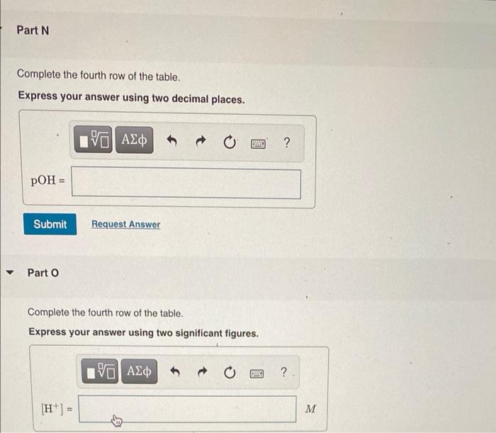 Solved Complete the following table by calculating the | Chegg.com