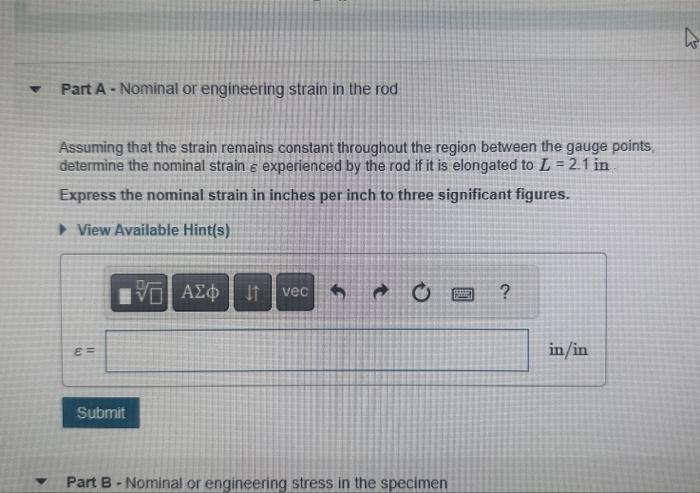 Solved Learning Goal: To determine the nominal or | Chegg.com