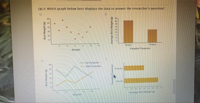 Solved Q6.8. Imagine that after the birds have been living | Chegg.com