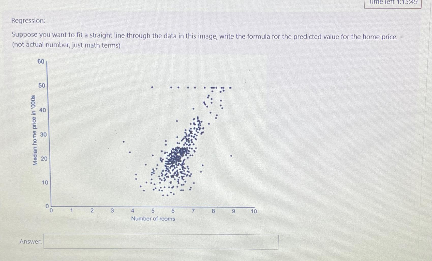 Solved Regression:Suppose you want to fit a straight line | Chegg.com