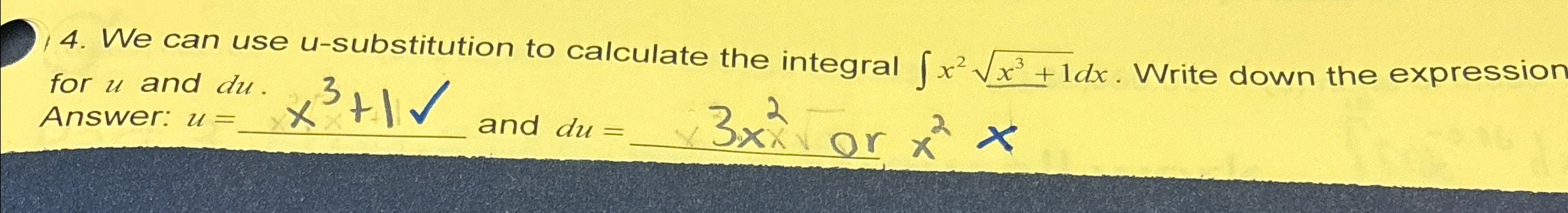 Solved We can use u-substitution to calculate the integral | Chegg.com