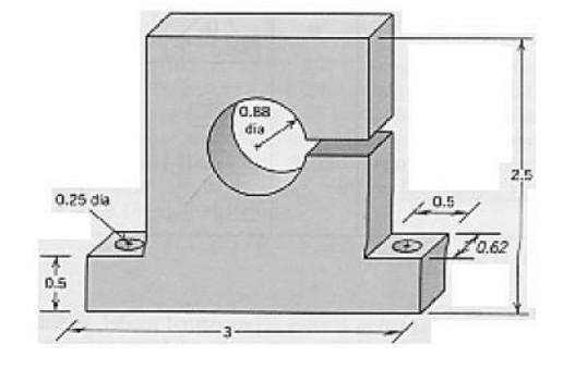 Solved 5 Create A Solid Model Using Geometric Primitive And