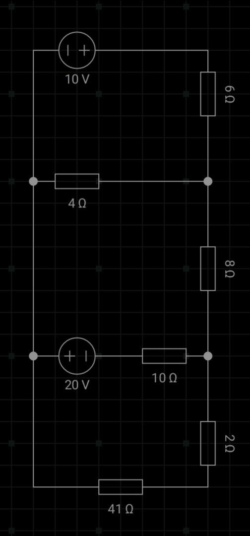 Solved Find current through 41 ohm resistor using source | Chegg.com