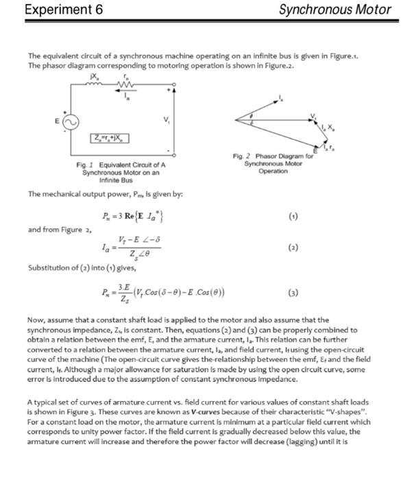 The equivalent circuit of a synchronous machine | Chegg.com
