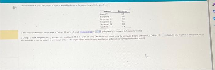 Solved K 0 pter 4 The following table gives the number of | Chegg.com