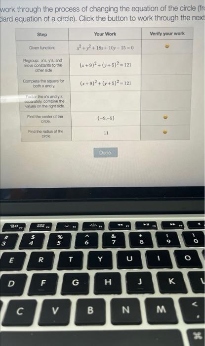 Solved work through the process of changing the equation of | Chegg.com