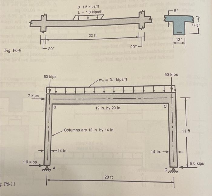 Solved 6-9 Figure P6-9 shows an interior span of a | Chegg.com