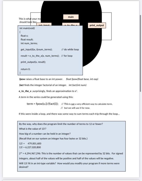 Solved CSCl159 Assignment a14.c ex can be expressed as an | Chegg.com